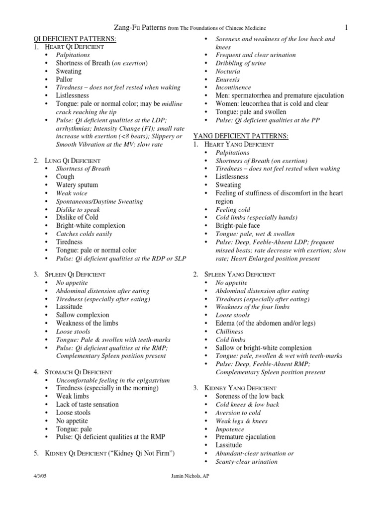 Jamin Nichols - Zang-Fu Patterns From The Foundations of Chinese ...