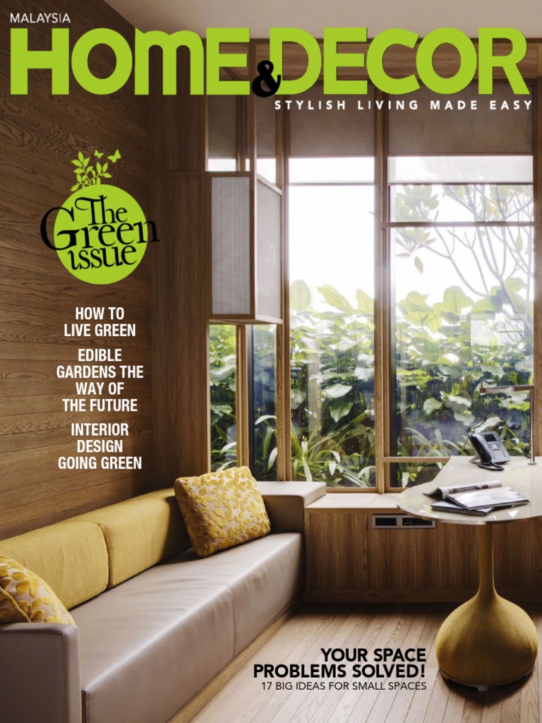 Home Decor Malaysia Magazine April 2014 | PDF | Camera | Interior Design