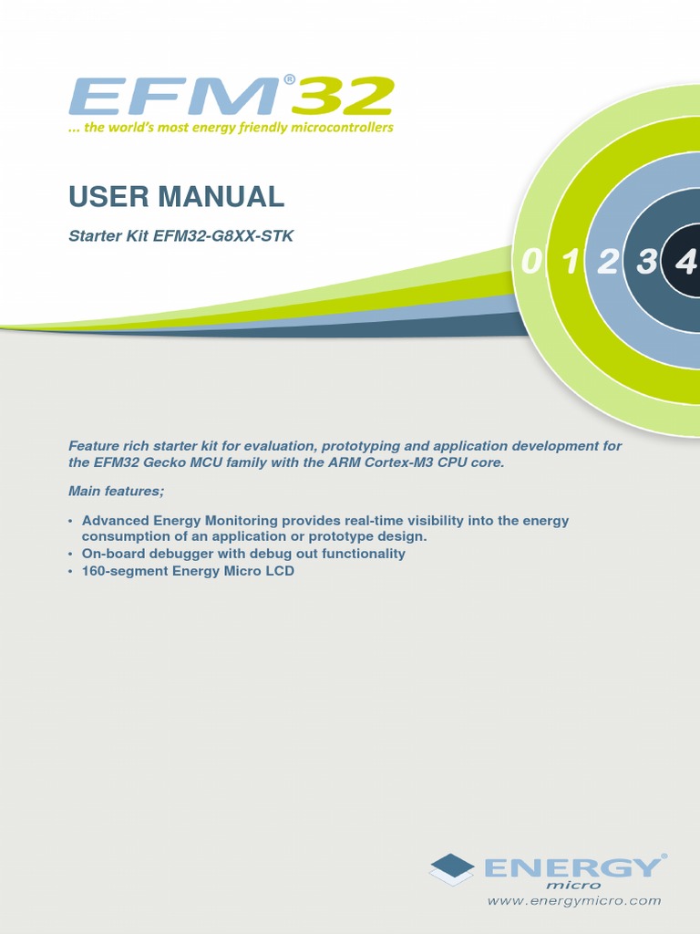 t0008 Efm32 g8xx STK User Manual | PDF | Microcontroller | Command Line Interface