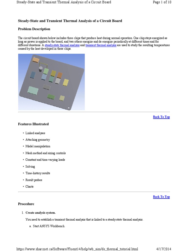 Ansys WB Transient | PDF | Steady State | Chart