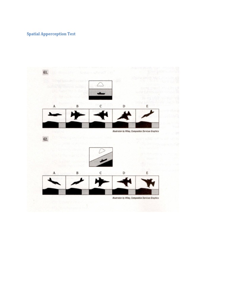 Spatial Apperception Qs | PDF