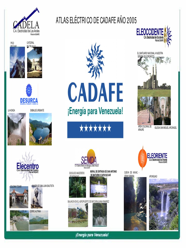 Atlas Cadafe Junio 2005 | PDF | Andes | Venezuela
