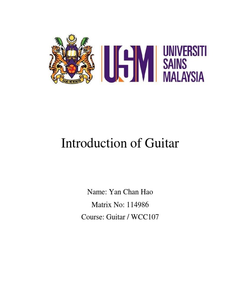 Guitar Pdf Guitars String Instruments