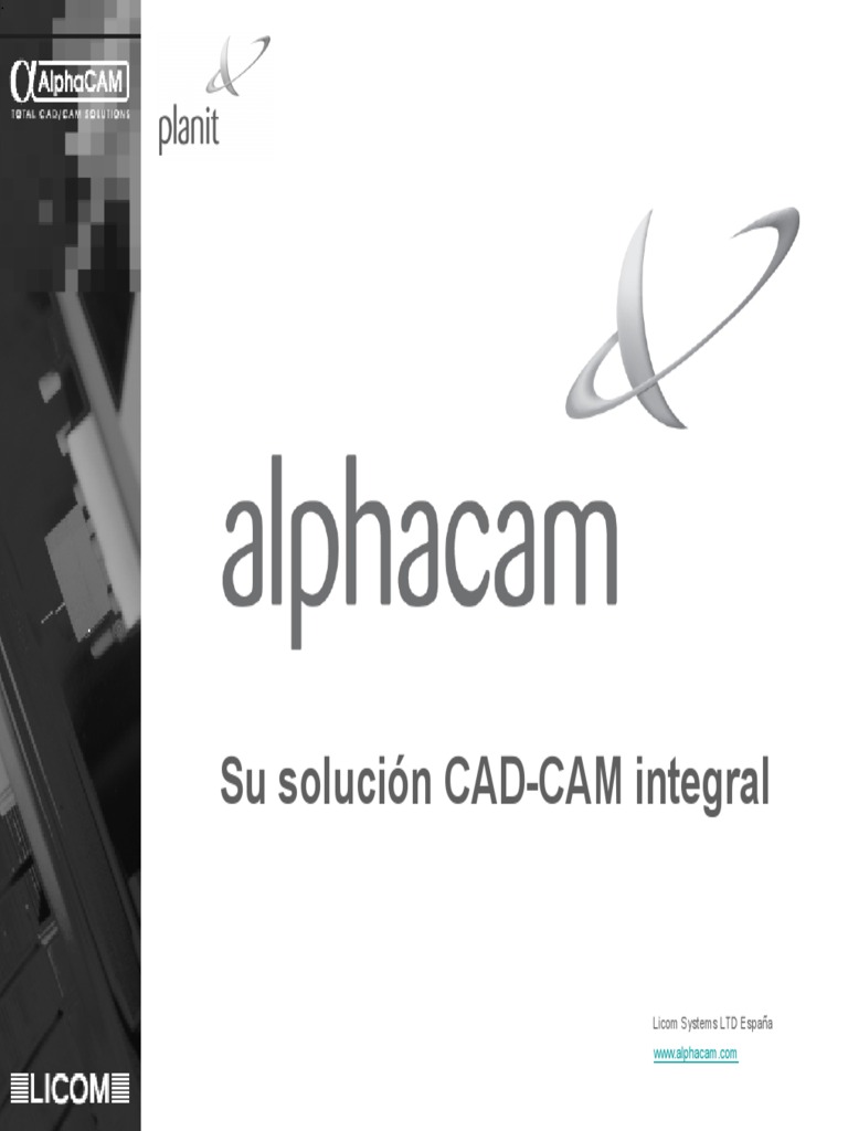 Alphacam Presentacion | PDF | Informática | Tecnología