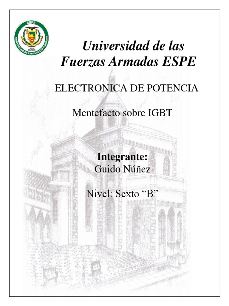 Igbt | PDF | Mosfet | Transistor