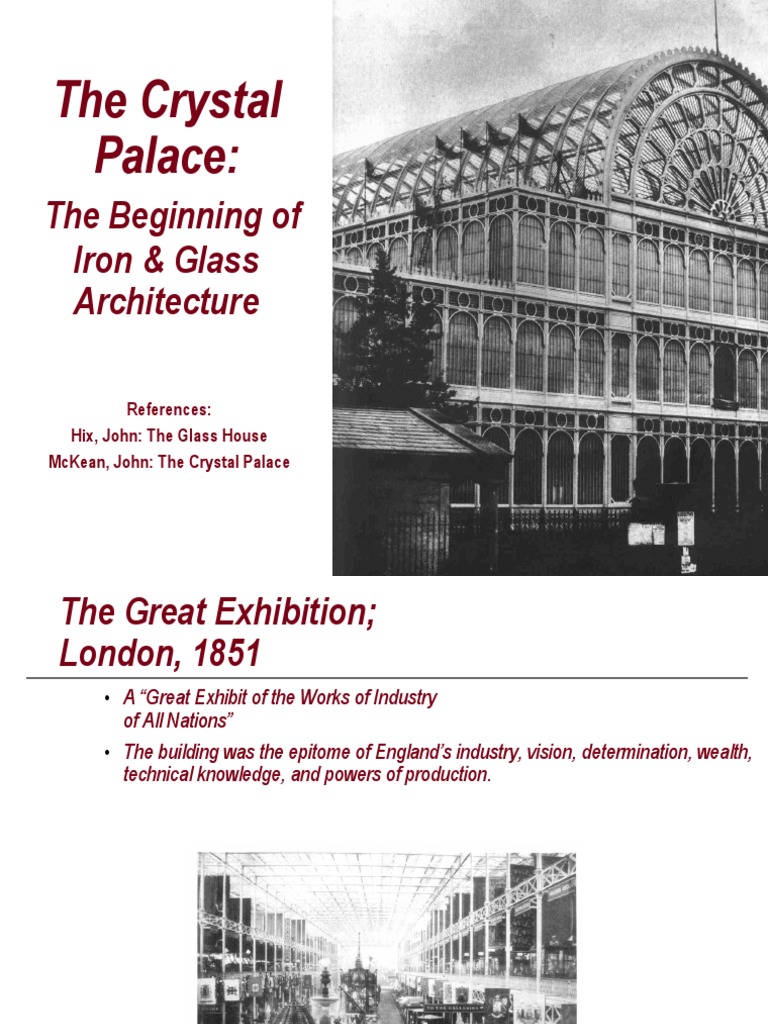 Crystal Palace - Architecture | PDF | Architectural Design | Architecture