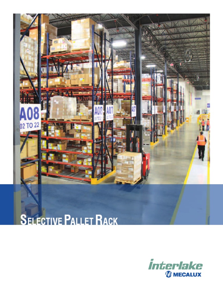 Interlake Selective Rack Usa 130839 | PDF | Beam (Structure) | Pallet