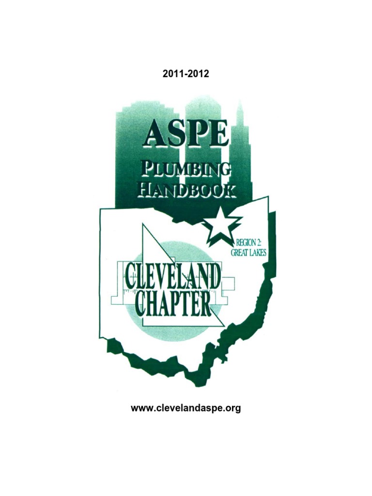 ASPE Cleveland Chapter Plumbing Handbook 2011-2012 | PDF | Professional ...