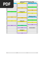 Playcall Sheet Blank Template | American Football | Sports