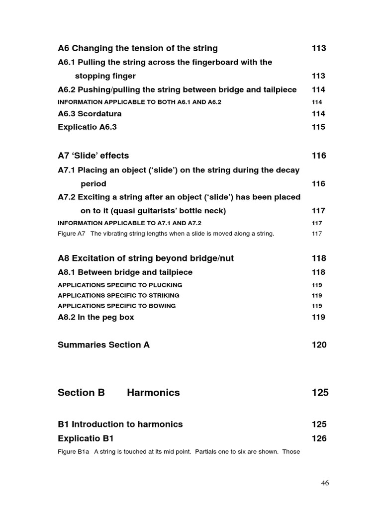 String Tension and Harmonics Guide | PDF