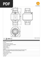 Flow Meter Data Sheet | PDF | Flow Measurement | Calibration