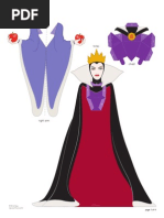 Nightmare Before Christmas Sally Papercraft Printable 1009 | PDF
