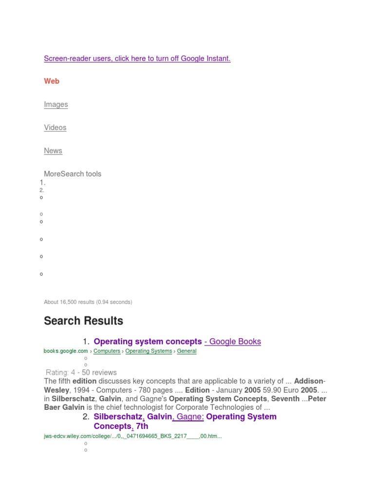 Thesis | PDF | Operating System | Web Search Engine