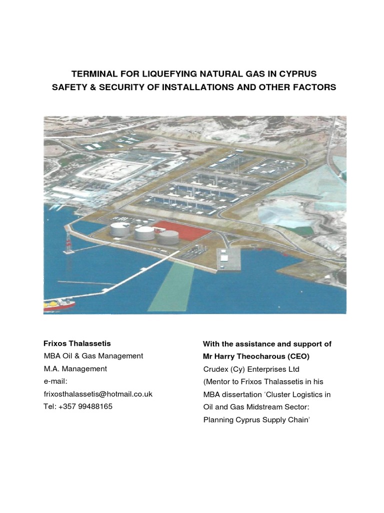 Cyprus LNG Terminal Eng | PDF | Liquefied Natural Gas | Liquefied ...