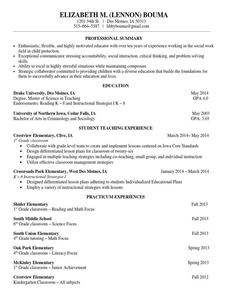 Resume Updated | PDF | Iowa | Psychotherapy
