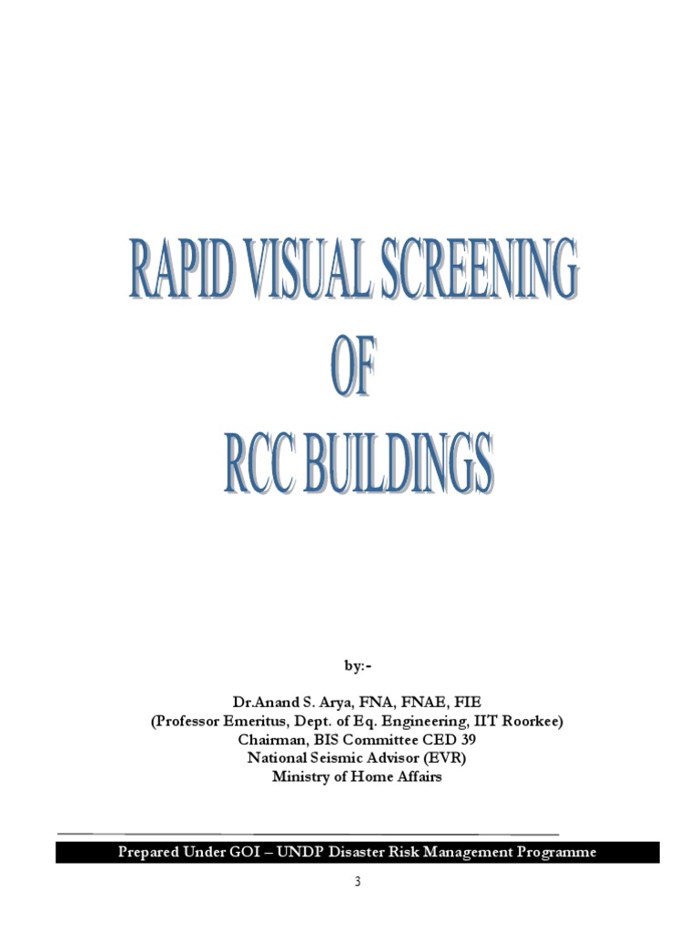 Rapid Visual Screening Method | Framing (Construction) | Wall