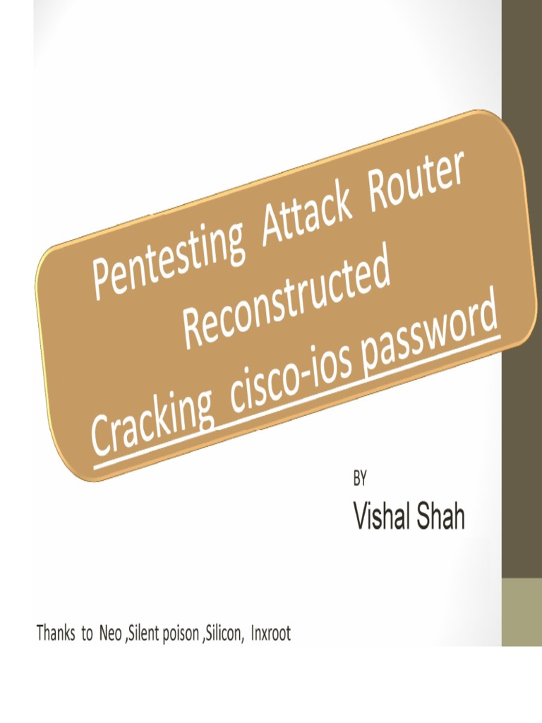 Router Hacking Pdf Password Command Line Interface