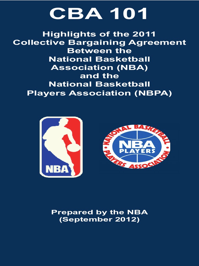 NBA Collective Bargaining Agreement Highlights | PDF | National Basketball Association | Sports