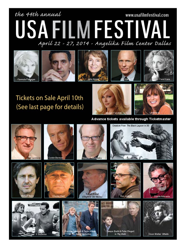 2014 USA Film Festival Program | Download Free PDF | Cinema | Leisure