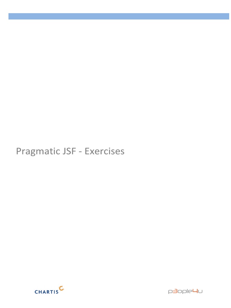 JSF Exercises v2 2 | PDF | Java Servlet | Java Server Faces
