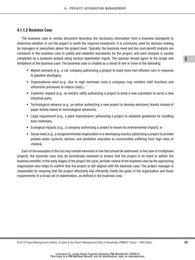 PMBOK Guide Fifth Edition - Part95 | PDF | Project Management | Business