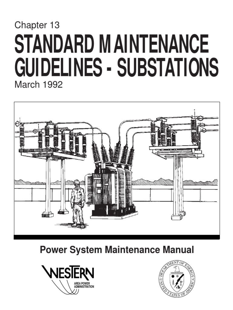 Substation Maintenance - 1 | PDF | Transformer | Switch