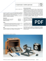 205 A11 Lab Report | PDF | Rotation Around A Fixed Axis | Gyroscope