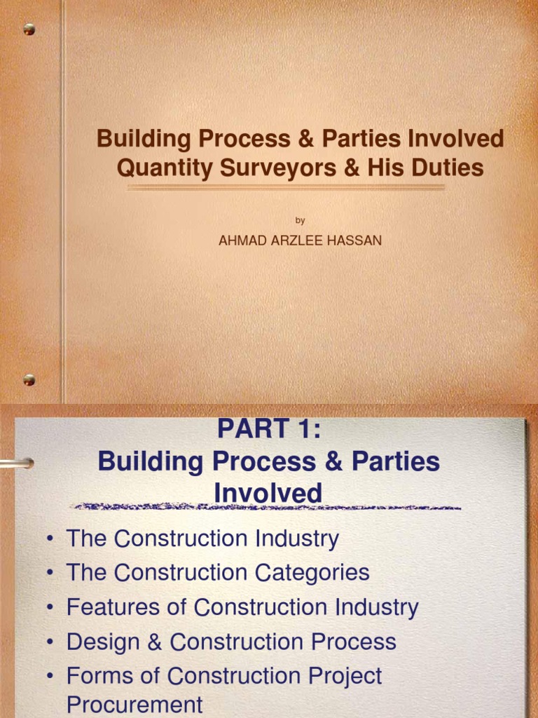 1 - Construction Process | PDF | General Contractor | Industries