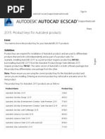 Autodesk 2018 Product Key List | PDF | Autodesk | Information ...