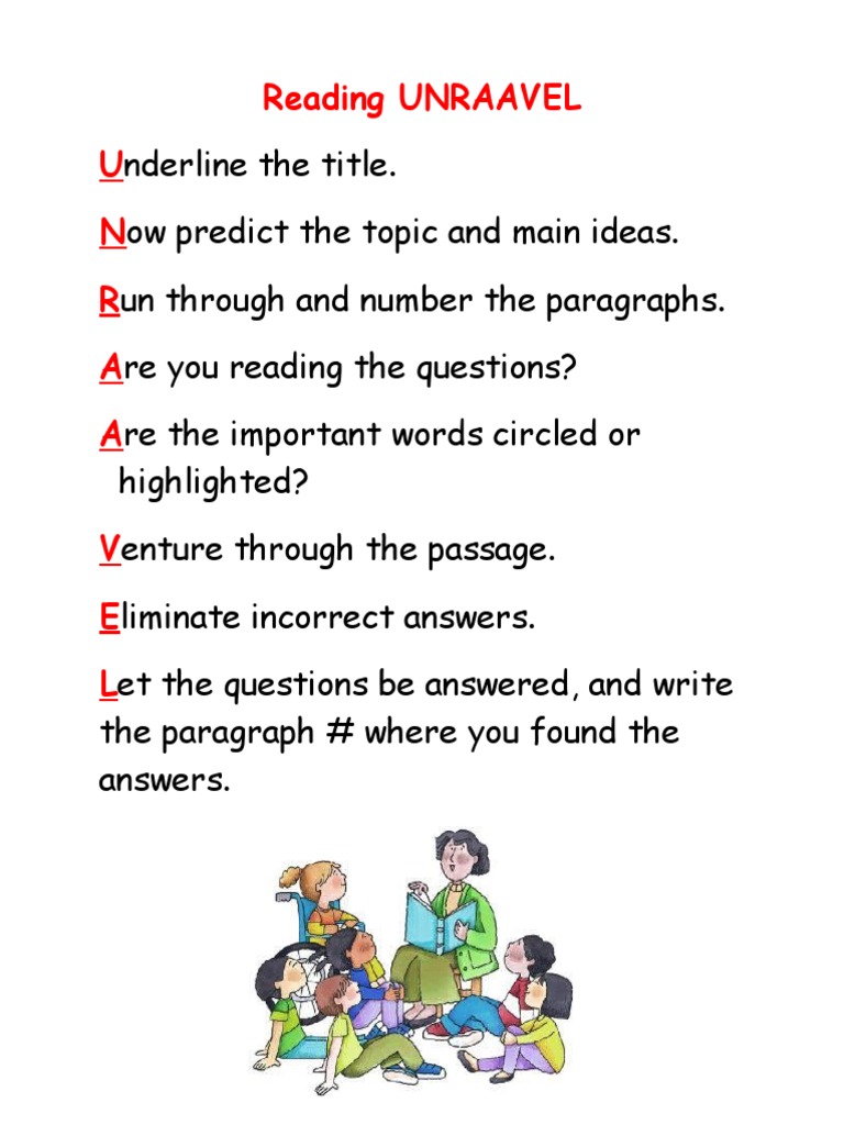 Reading Unraavel | PDF