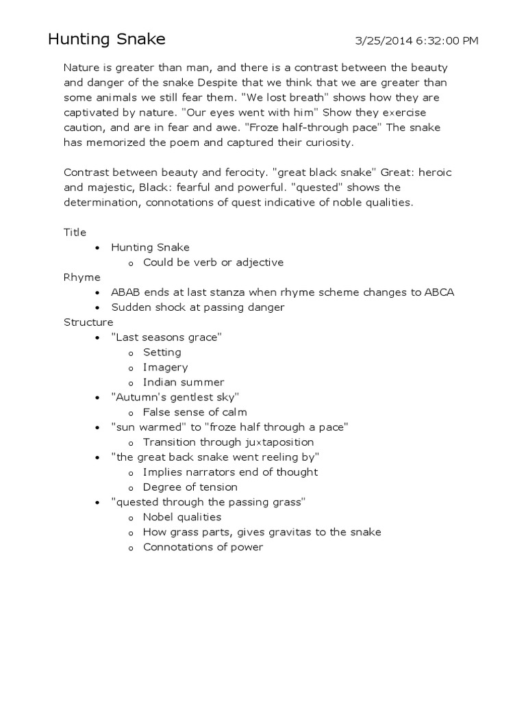 Songs of Ourselves Analysis | Poetry