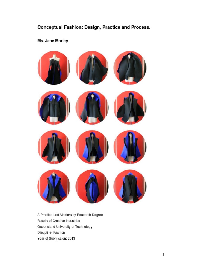 Jane Morley Thesis | PDF | Fashion | Design