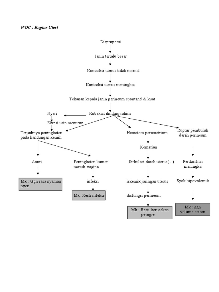 Woc Ruptur Uteri | PDF