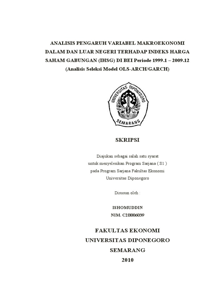 Skripsi Lengkap | PDF