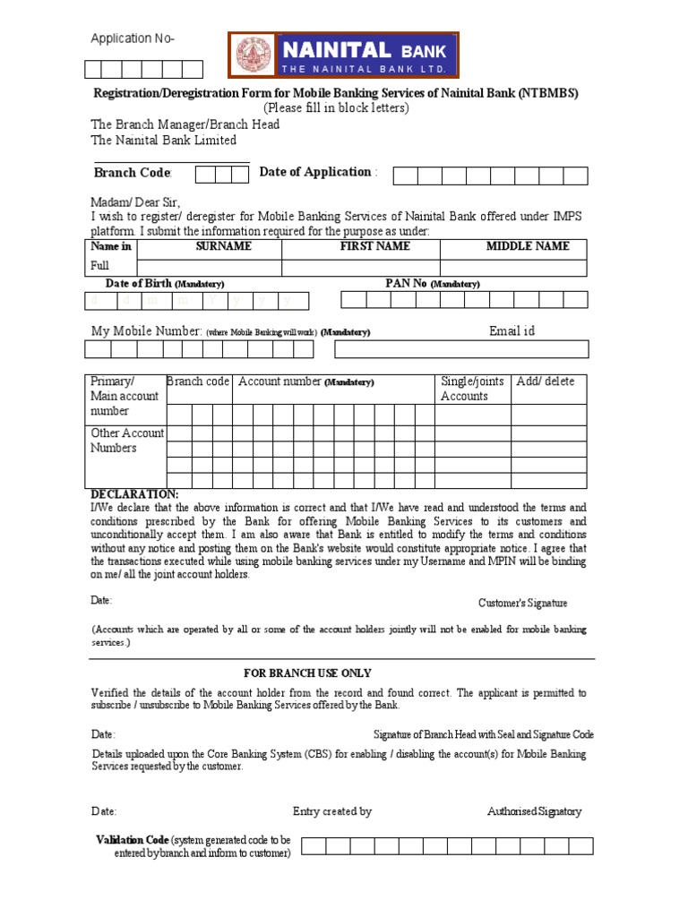 Final ApplicaFinal Application Form For IMPS With TC - Pdftion Form For ...