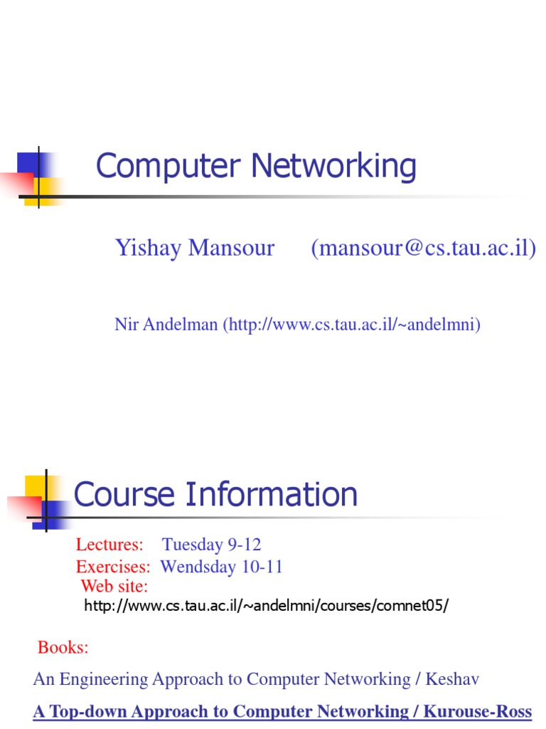 Presentation About Computer Networking | PDF | Communications Protocols ...