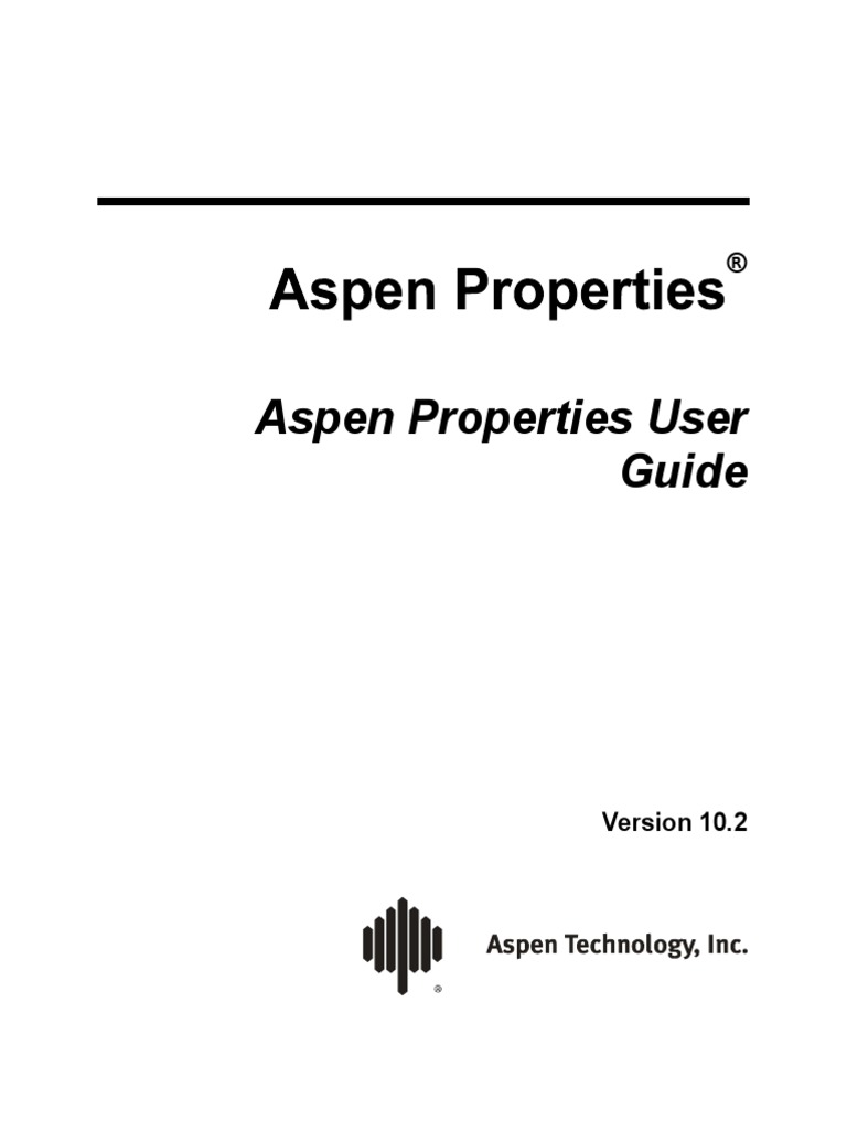 Manual AspenProperties | PDF