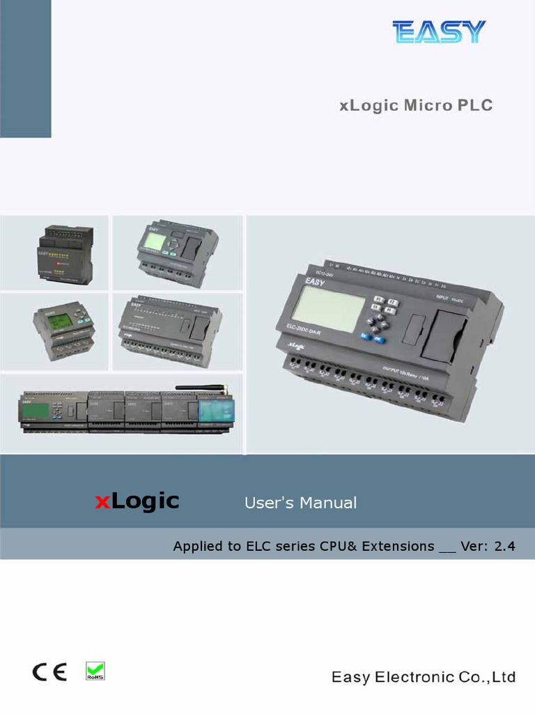 Xlogic Users Manual New | Download Free PDF | Programmable Logic Controller | Bipolar Junction ...