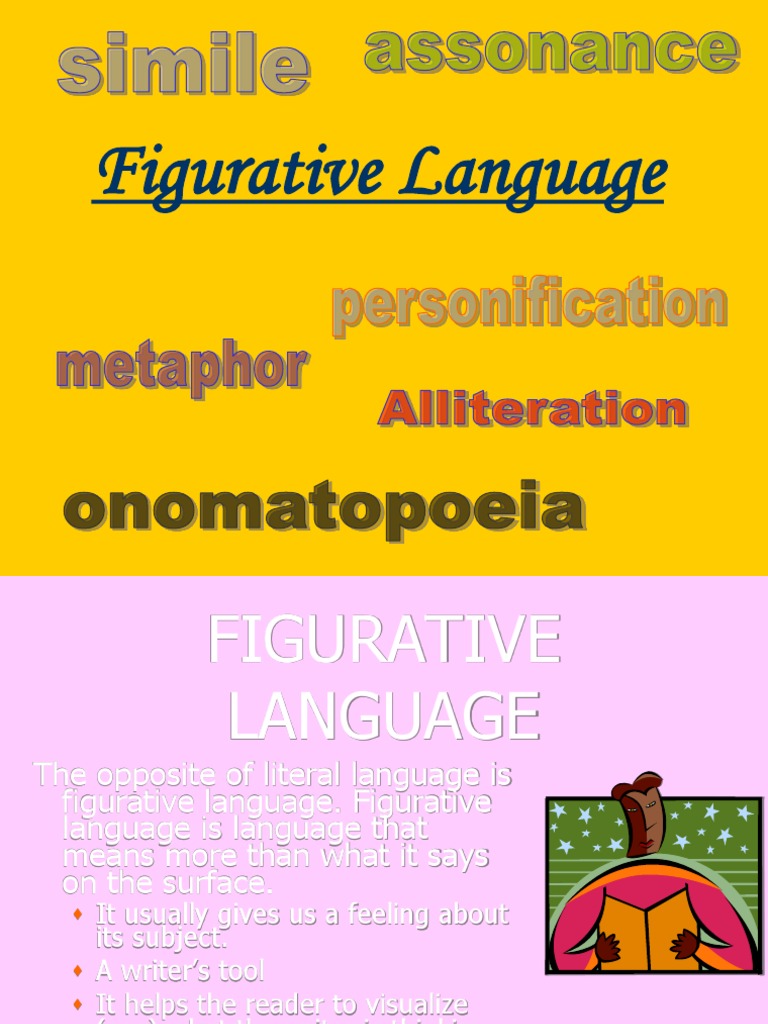 Figurative Language Powerpoint | PDF | Idiom | Poetry