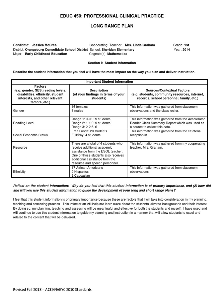 Long Range Plan | PDF | Educational Assessment | Physical Education