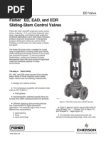 Fisher D4 Product Bulletin | PDF | Valve | Pounds Per Square Inch