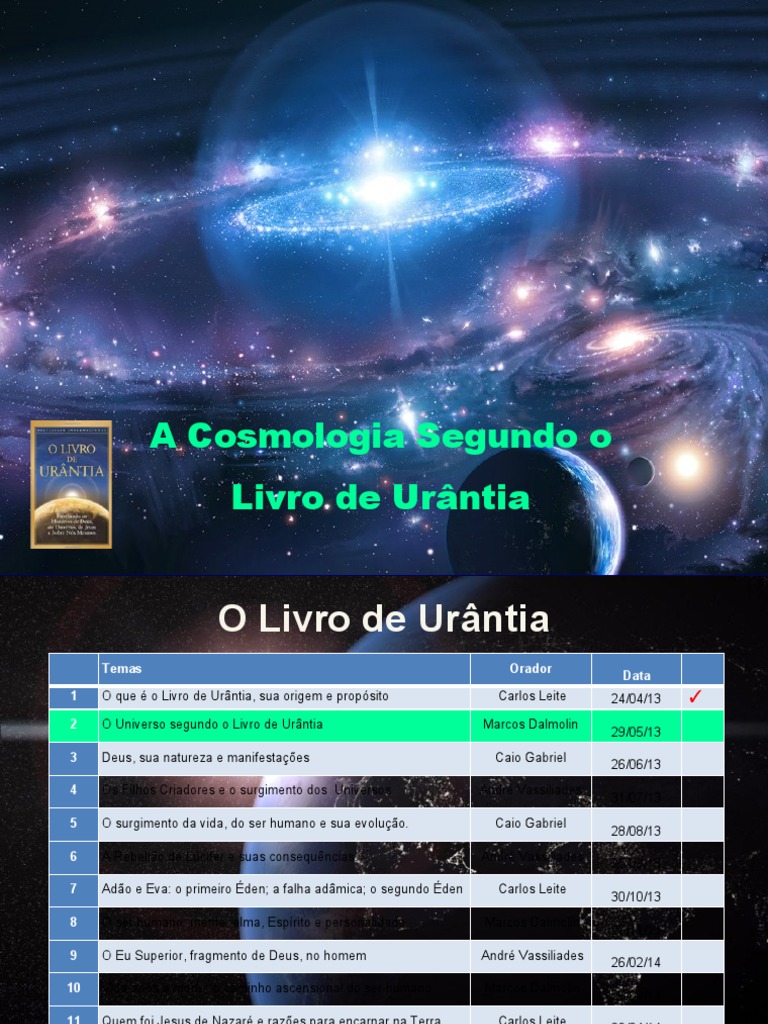 #02. O Universo Segundo o Livro de Urântia | PDF | Via Láctea | Universo