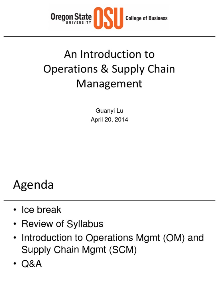 Lecture-1-2 Intro & Process Analysis | PDF | Operations Management | Inventory