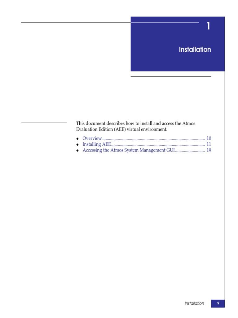 EMC Atmos Demo Ver Install Guide | PDF | V Mware | System Software