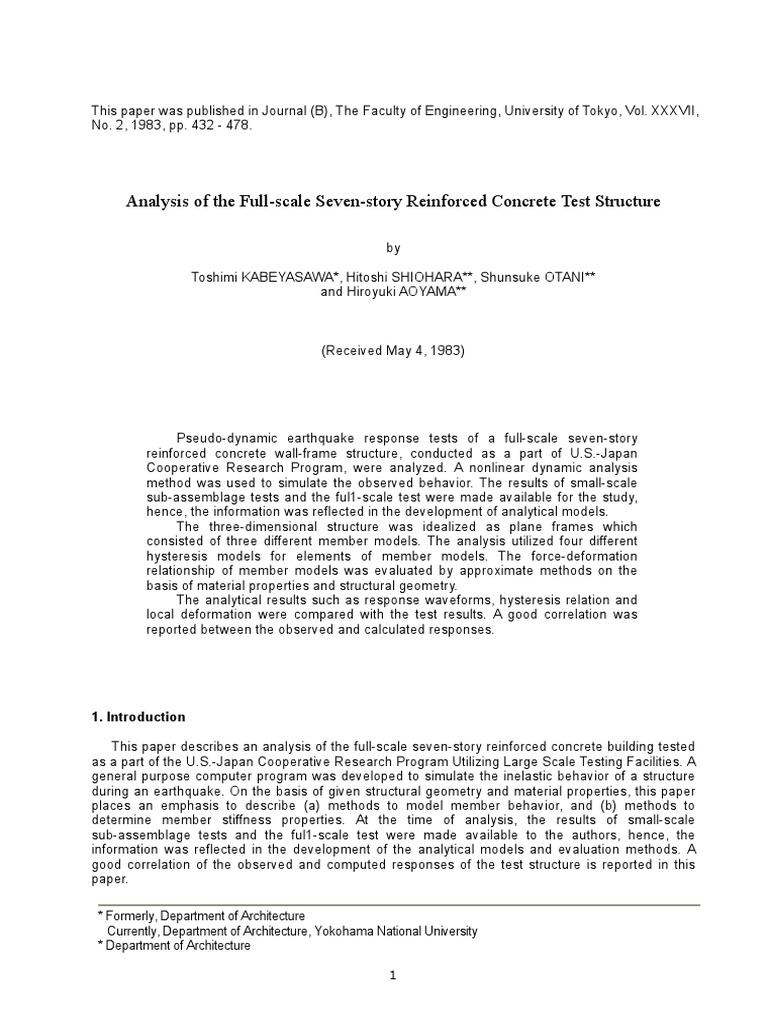 Full Scale Analysis | PDF | Bending | Beam (Structure)