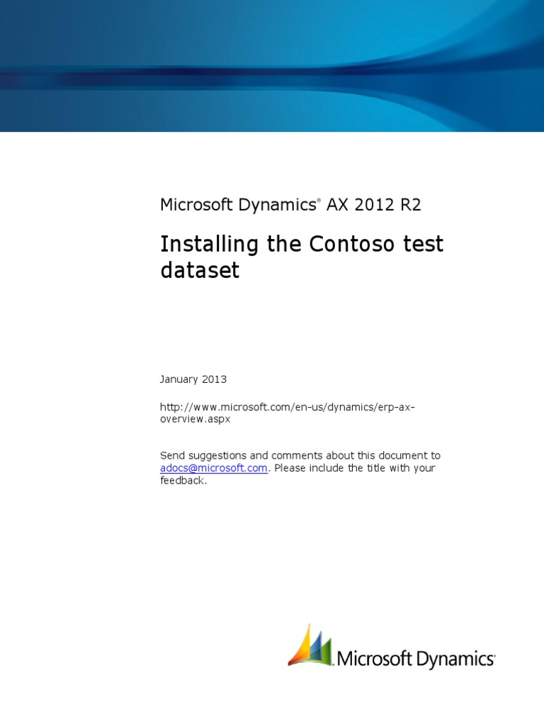 Installing The Contoso Test Dataset | PDF | Microsoft Sql Server | Data ...