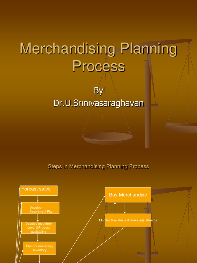 Merchandising Planning Process | PDF | Forecasting | Inventory