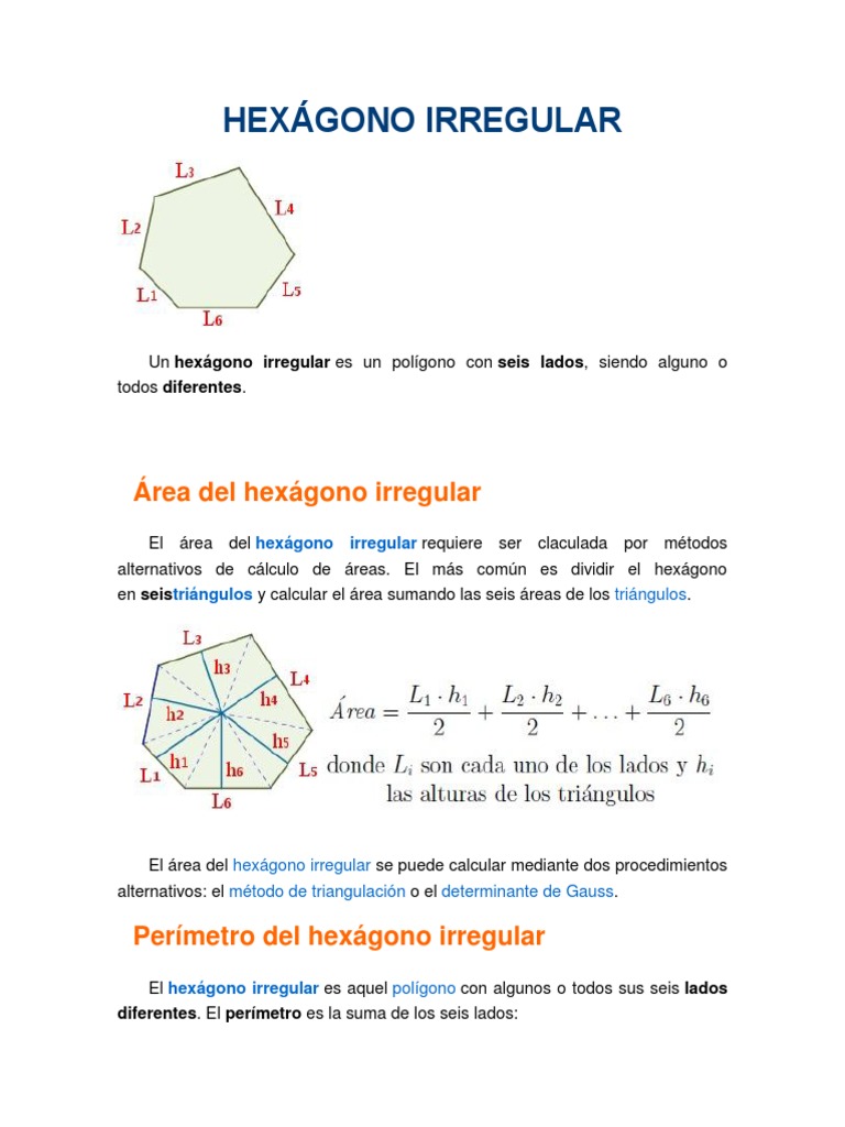 Hexágono Irregular | PDF