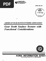 AGMA Gear Design and Inspection Standards | PDF | Technology ...