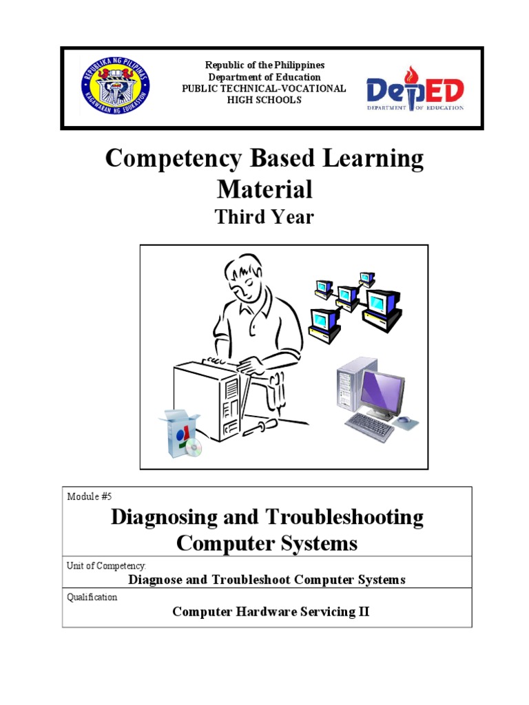 CHS Module 5 - Diagnose and Troubleshoot Computer Systems | Download Free PDF | Computing ...